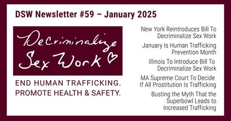 Dsw Newsletter Decriminalize Sex Work