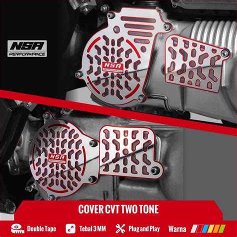 Jual Tren Kekinian Cover Cvt Nmax New Aerox New Aerox Old Tutup Cvt