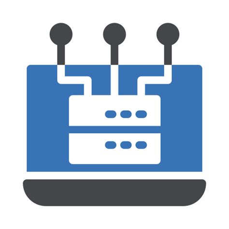 Cloud Data Generic Blue Icon