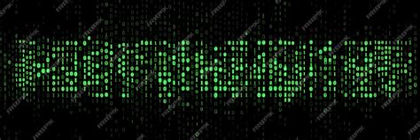 Digital Clock Displaying Binary Code Premium Ai Generated Image