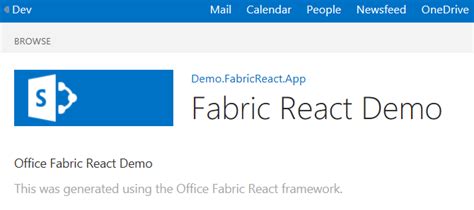 Sharepoint App Fabric Ui And React Part 2 Of 3