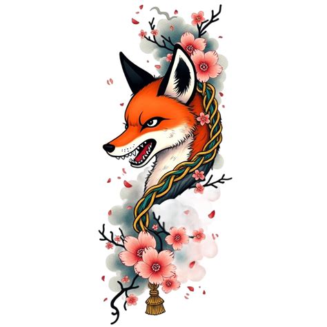 500 Best Kitsune Tattoo Ideas Designs And Meaning 2026