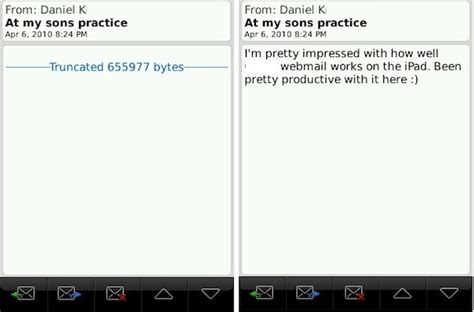 Truncated Messages What Causes Them Rimarkable