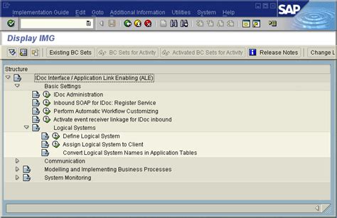 To Name The Logical System Configuring Sap R3 For The Sap Bapi Adapter