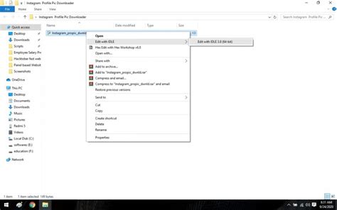 Instagram Profile Pic Downloader Using Python Tkinter Project In