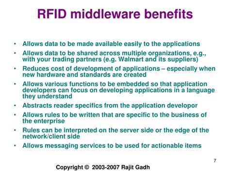 PPT RFID Middleware PowerPoint Presentation Free Download ID