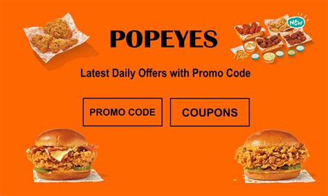 Popeyes Coupons Save On Chicken Meals And Combo Deals