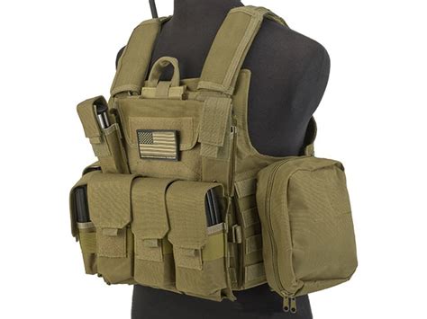 Usmc Style C I R A S Type Force Recon Tactical Vest W Full Pouch