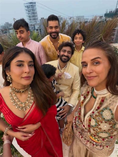 Neha Dhupia Shares Heartwarming Clicks From Gaurav Kapur And Kritika
