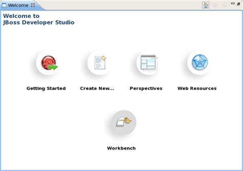 Chapter Getting Started With JBoss Developer Studio