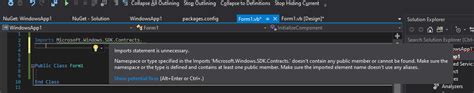 Winforms Net Forms How To Access Installed Package From Application