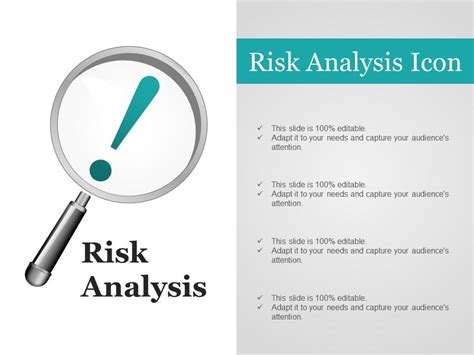 Risk Analysis Icon Ppt Background Graphics Presentation Graphics