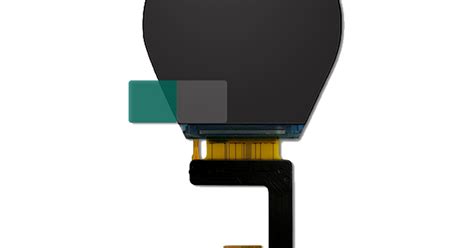 1 3 240 X 240 Round Transmissive TFT SPI By DisplayModule Download Free STL Model
