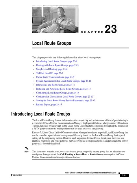 Local Route Group Pdf