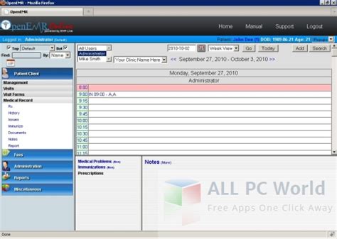 openemr software free download all pc world