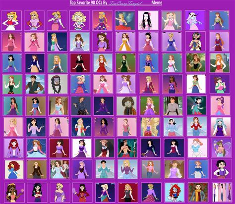 My Top 90 Favorite Ocs By Hexxusfangirl By Morganthefandomnerd On Deviantart