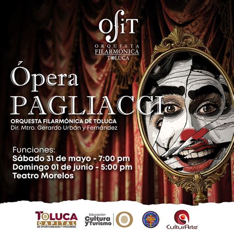 Ópera Pagliacci En Vivo Con La Orquesta Filarmónica De Toluca