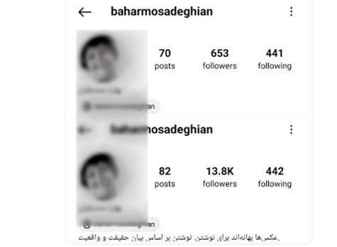 رشد عجیب تعداد دنبال کنندگان صفحه خانم بازیگری که مدعی ارتباط پنهانی با