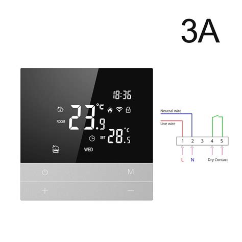 Smart Thermostat Controller Wifi Thermostats Home Appliance For Electric Underfloor Heating
