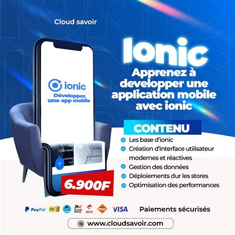 Développez Une Application Mobile Multiplateforme Avec Ionic