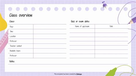 School Assignments Presentation