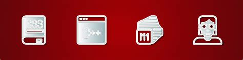 Set Books About Programming Software Processor And Hacker Coder Icon Vector Stock Illustration