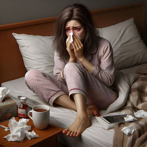 Download Ai Generated Woman Disease Royalty Free Stock Illustration Image Pixabay