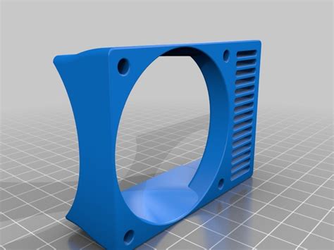 Asrock C2750d4i 60mm Cpu Fan Shroud By Hnzxdv Download Free Stl Model