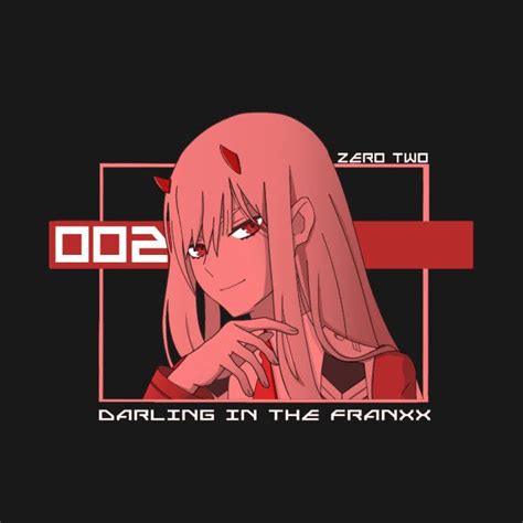 Zero Two Red Version By Salamanderdesign Zero Two Cute Anime