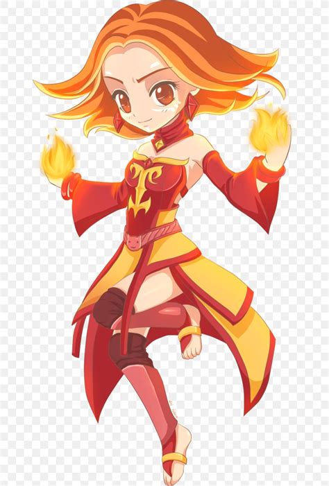 Dota Lina Inverse Drawing Fan Art Png X Px Watercolor Cartoon Flower Frame Heart
