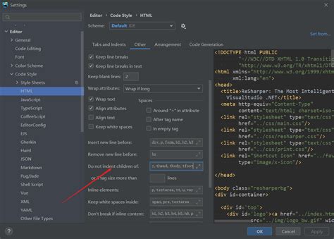 Webstorm中html关于有的标签不自动缩进的问题 模糊计算士 博客园