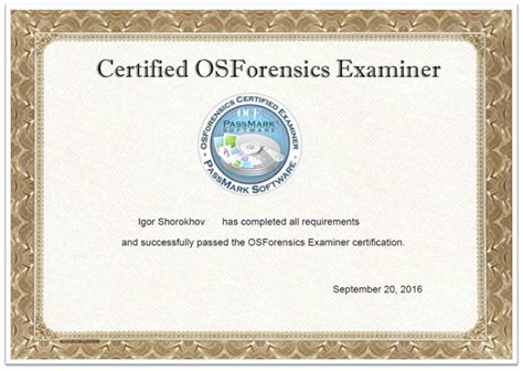 Certifications Digital Forensics Corporation Digital Forensics