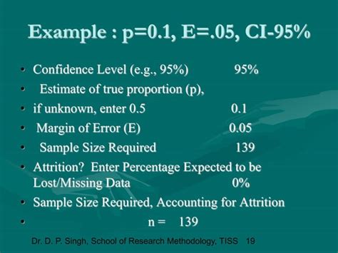 Sampling Methods D P Singh Ppt