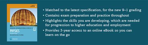 Pearson Edexcel International GCSE Physics Babe Book Arnold Brian Woolley Steve