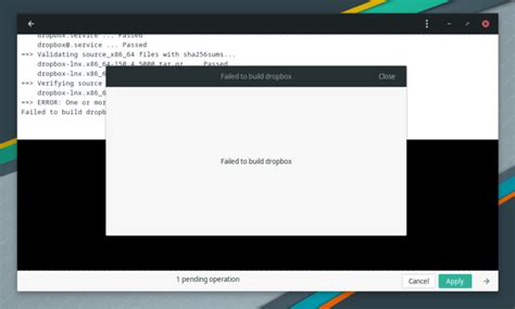 How To Install Dropbox In Arch Based Linux Distributions