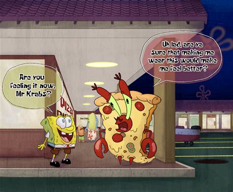 Making Mr Krabs Feel Better Comic By Me Rbikinibottomtwitter