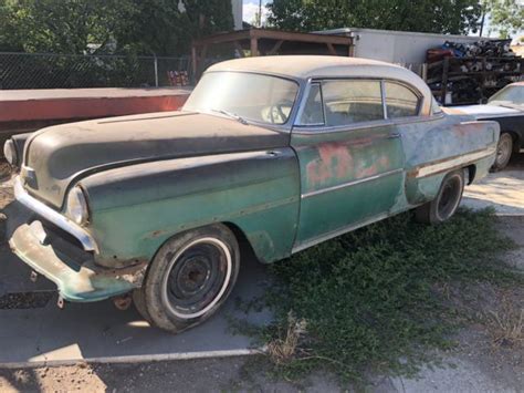 1954 Chevy Bel Air 2 Door Hard Top Classic Chevrolet Bel Air 150 210
