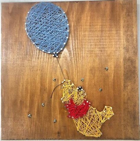 Winnie The Pooh String Art Etsy