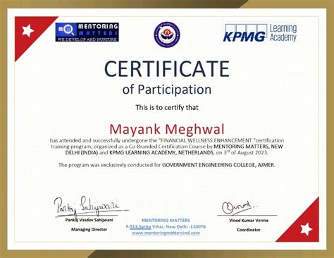 Mayank Meghwal On Linkedin Finencial Finance Workshop Geca