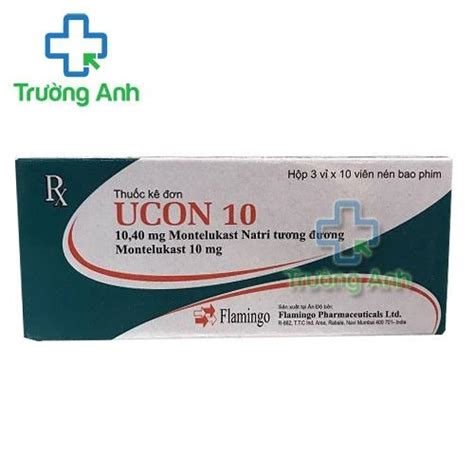 Thuốc Ucon 10 Mg Hộp 3 Vỉ X 10 Viên
