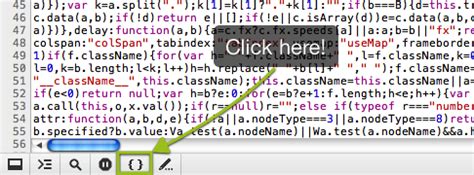 How To Nicely Format Compressed And Minified JavaScript In Chrome
