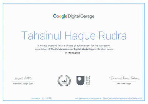 Tahsinul Haque Rudra On Linkedin The Basics Of This Digital Marketing Course Accredited By
