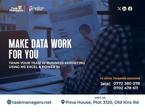 Excel Powerbi Dataanalytics Businessintelligence Thecorporatetrainer Task Managers Ltd