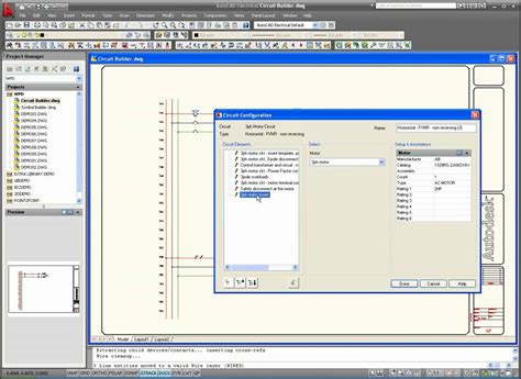 AutoCAD Electrical Circuit Builder Wmv YouTube