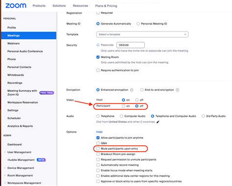 Disabling Auto Microphone And Video Settings When Zoom Community