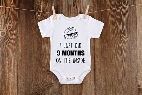 9 Months In 9 Months Out Onesie Detroit Chinatown