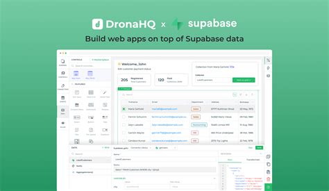 Dronahq Works With Supabase