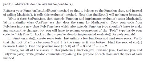 Solved Inheritance 20 Points The Findroot Function In