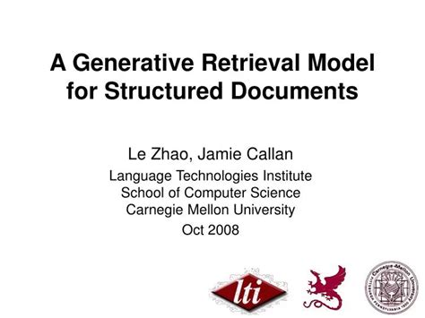 Ppt A Generative Retrieval Model For Structured Documents Powerpoint Presentation Id927575