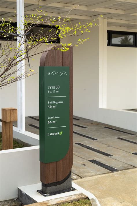 Saviya Signage By Bentuk Wayfinding Signage Design Architectural Signage Wayfinding Design